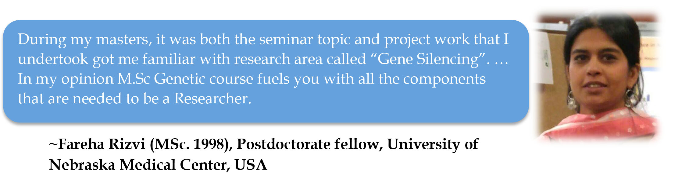 Department of Genetics – Alumni